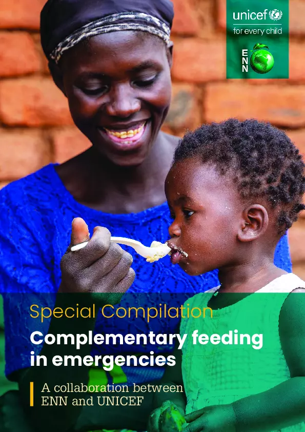 FEX_Complementary-feeding-in-emergencies_Special-compilation | IYCF